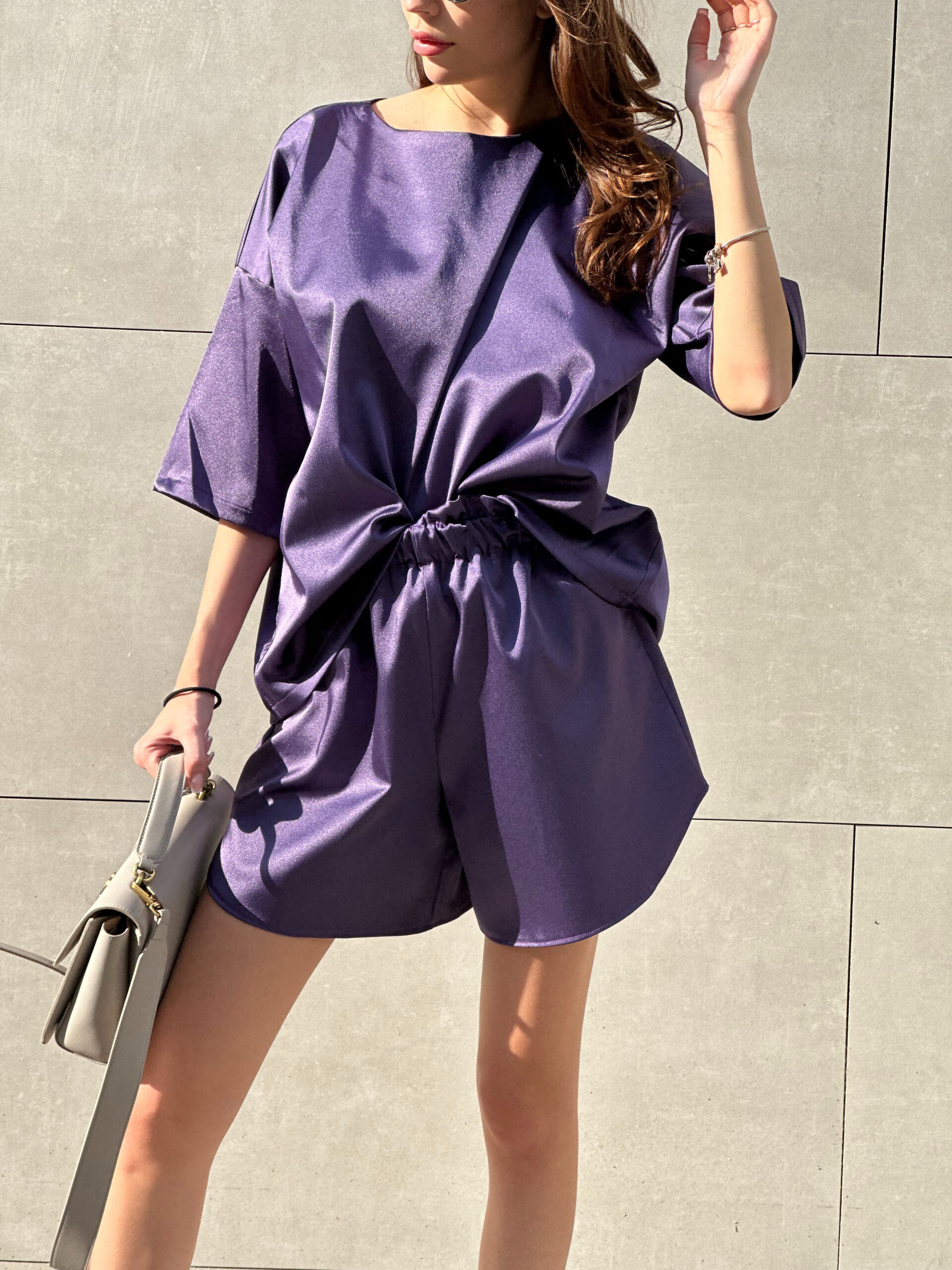 Silky Short Co-ord Set - MariannaHerrhofer