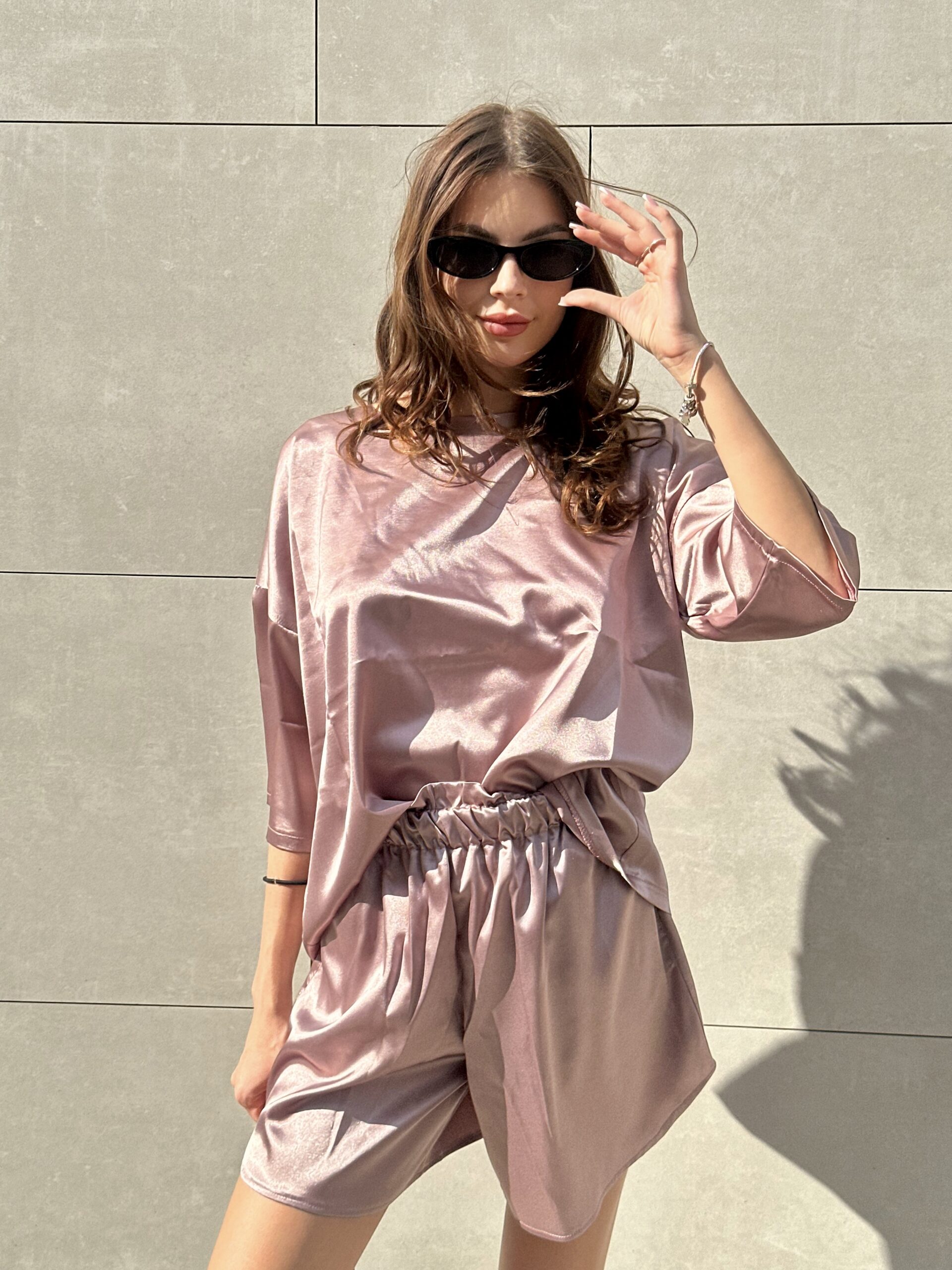 Silky Short Co-ord Set - MariannaHerrhofer