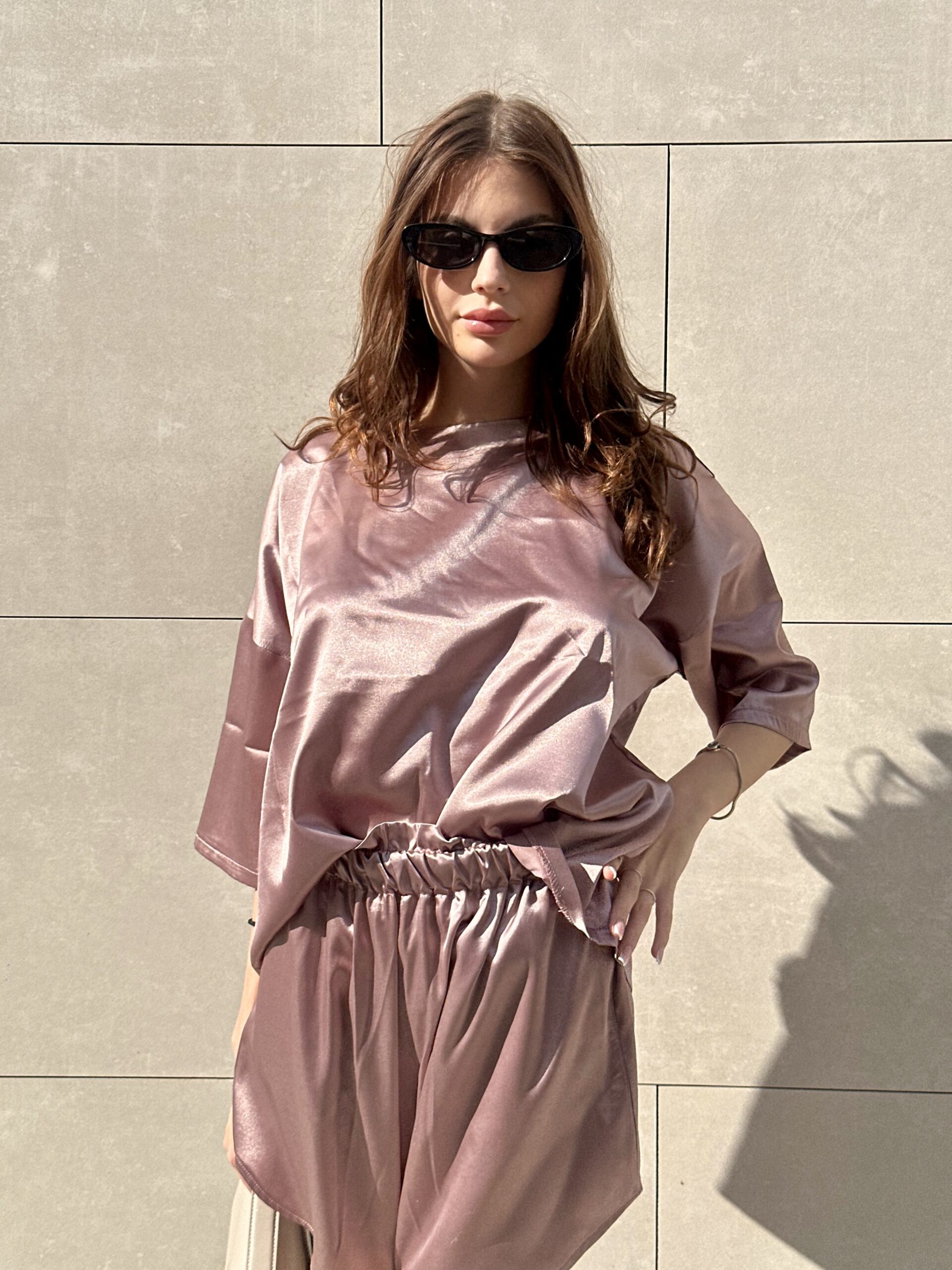 Silky Short Co-ord Set - MariannaHerrhofer